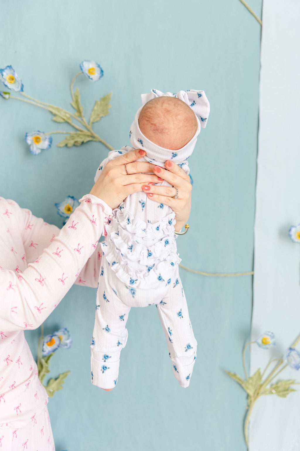 Bluebell Meadows Ruffle Zippy – Remi And Friends Boutique